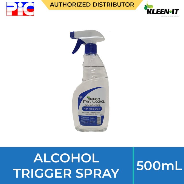 Kleen-It 70% Ethyl Alcohol Trigger Spray - 500mL – Poroco Industries ...