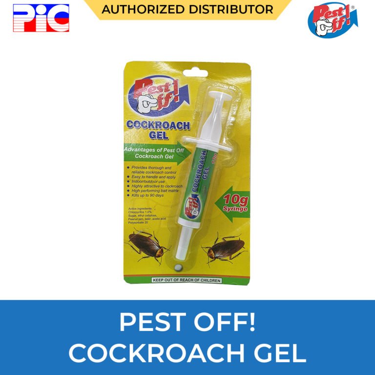 Pest Off! Cockroach Gel - 10g – Poroco Industries Corporation