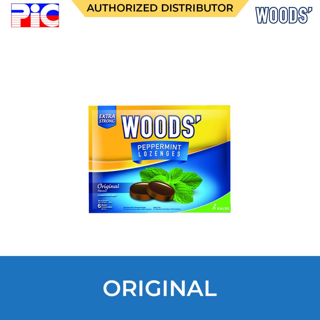 Woods' Peppermint Lozenges 15g – Poroco Industries Corporation